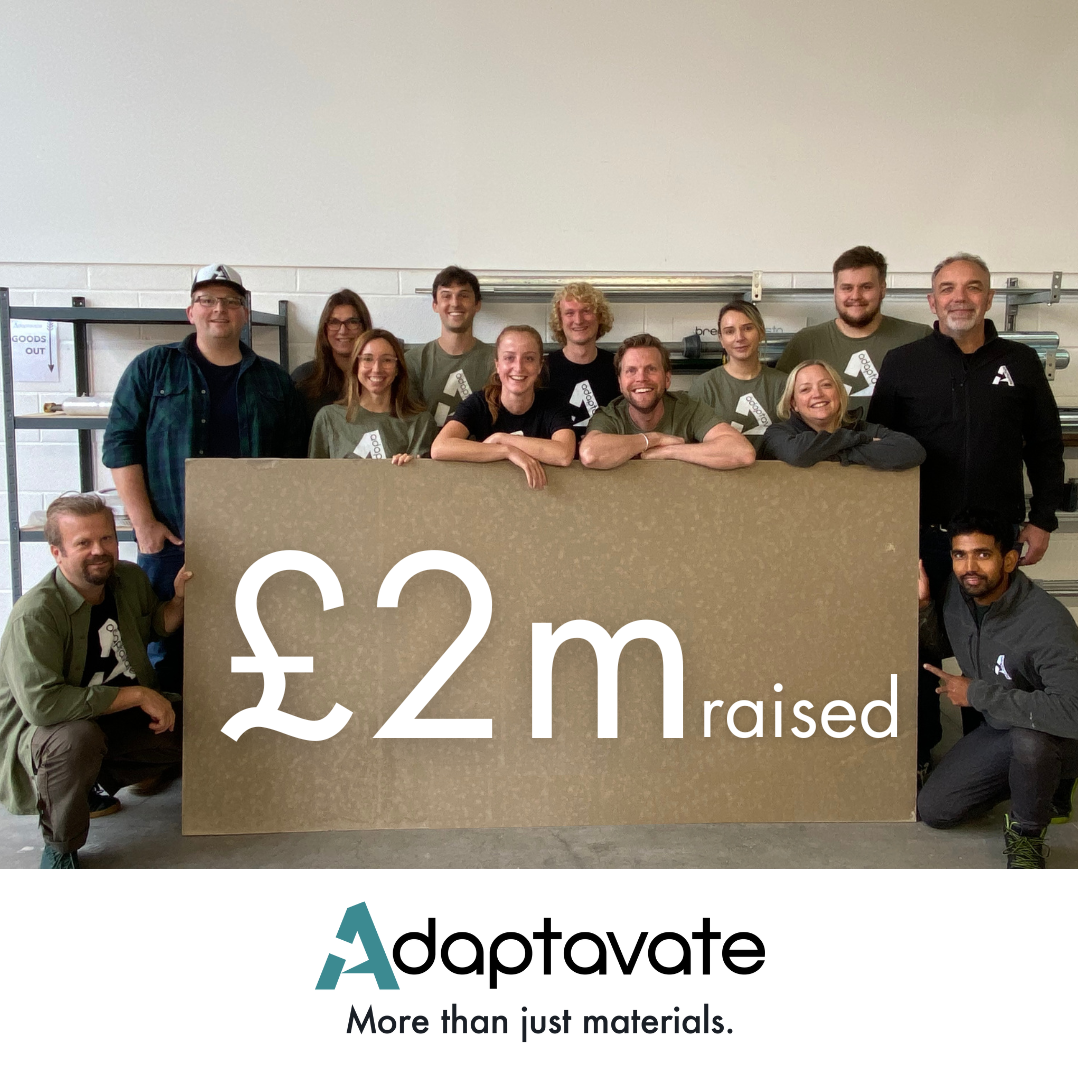 Adaptavate raises £2m to develop and manufacture carbon negative materials globally | Adaptavate
