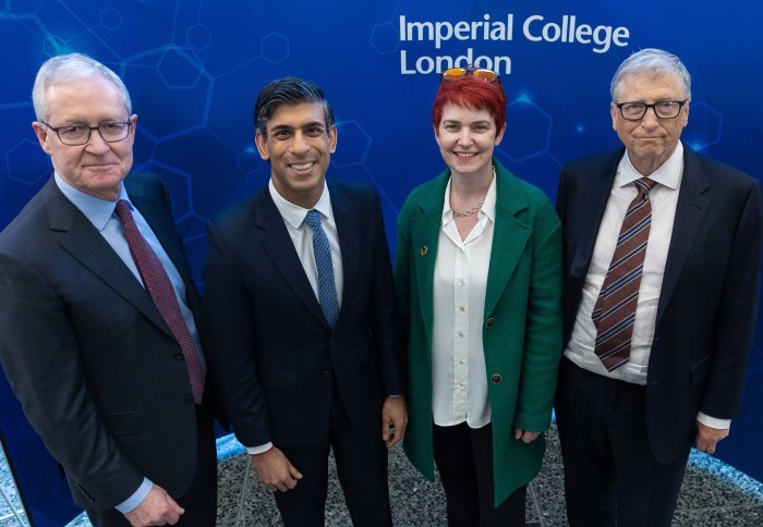 Prime Minister Rishi Sunak and Bill Gates launch the Cleantech ... Prime Minister Rishi Sunak and Bill Gates launch the Cleantech ...